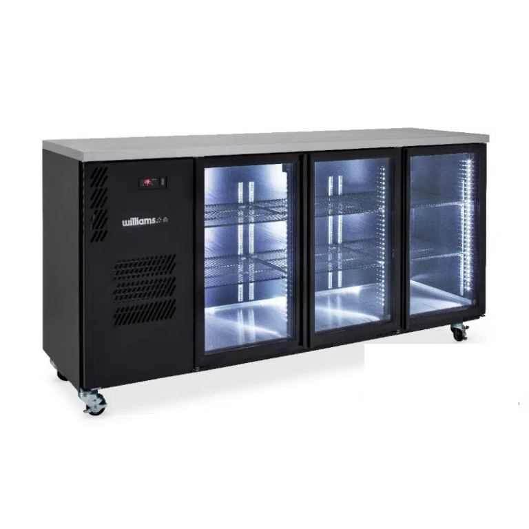 Williams HC3UGB 3 Glass Door Back Bar Fridge Colorbond – Williams ...