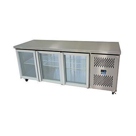 WILLIAMS HTU3GDSS Topaz Counter 3 DOOR Display Fridge – Williams Fridge ...